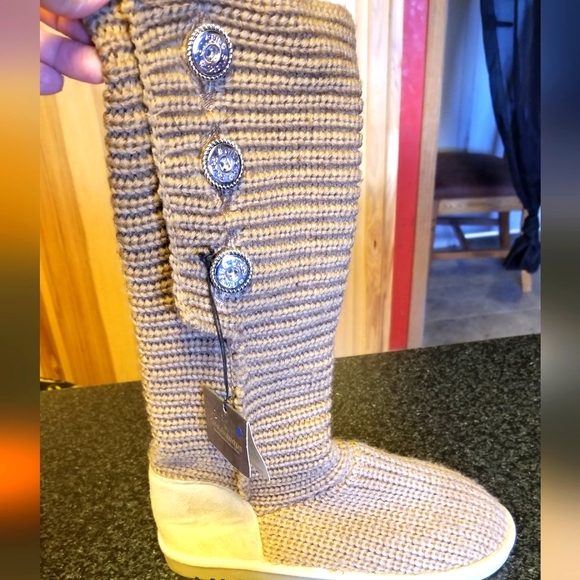 Gingersnaps | Shoes | Knit Boots | Poshmark